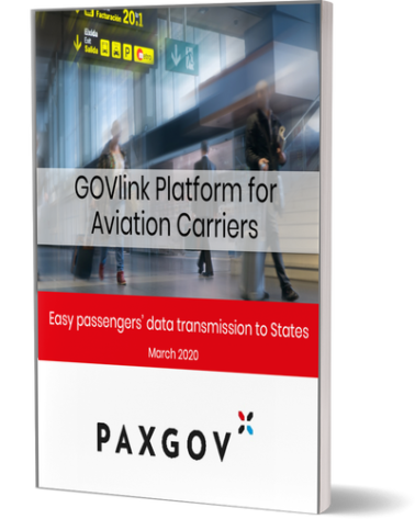 Solution to transmit API PNR data to states